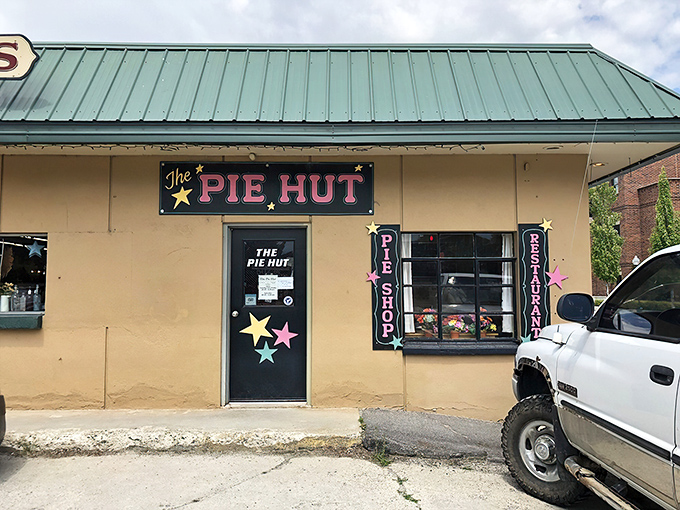 Welcome to pie paradise! The Pie Hut's unassuming exterior hides a world of flaky, fruity wonders waiting to be discovered. Pies 