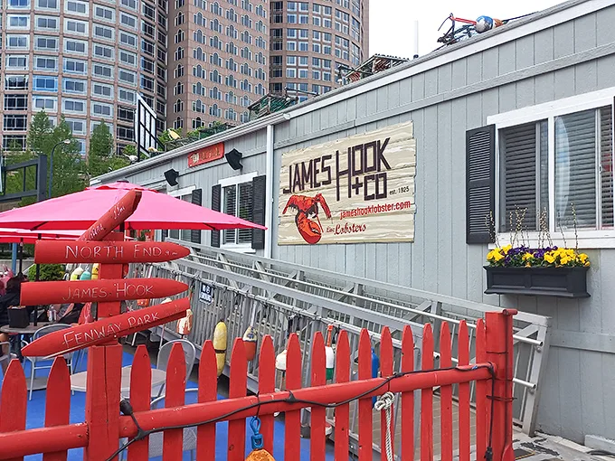 A seafood shack that's hooked Boston's heart! James Hook & Co. stands proud amidst skyscrapers, like a lobster-loving David among corporate Goliaths.