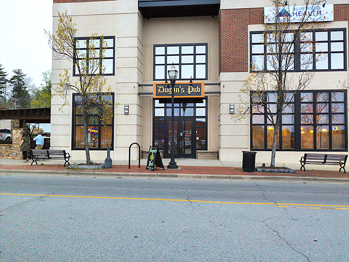 Downtown Brevard's culinary treasure awaits behind this modest storefront, where comfort food dreams come to delicious fruition. 