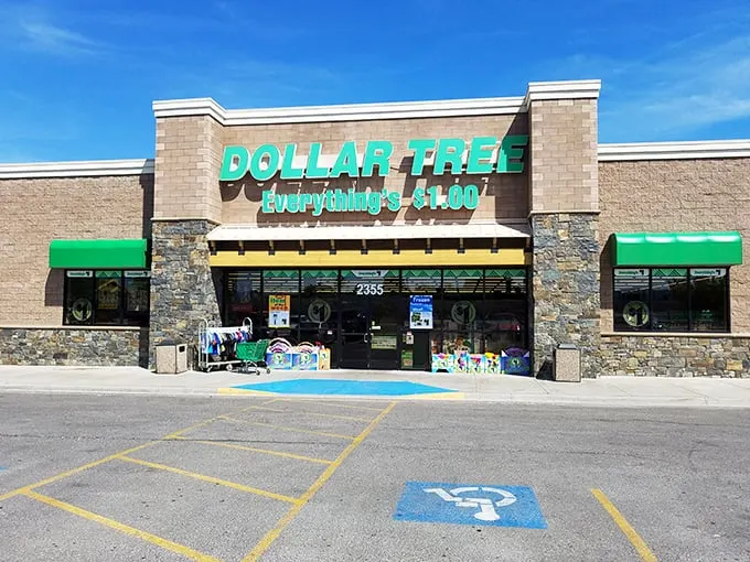 Welcome to the Emerald City of savings! This Dollar Tree in Kalispell stands tall, promising treasures that won't break the bank.