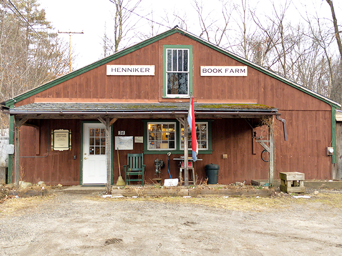 Welcome to the Henniker Book Farm, where literary dreams come true! This rustic red barn houses more stories than a small-town gossip mill.