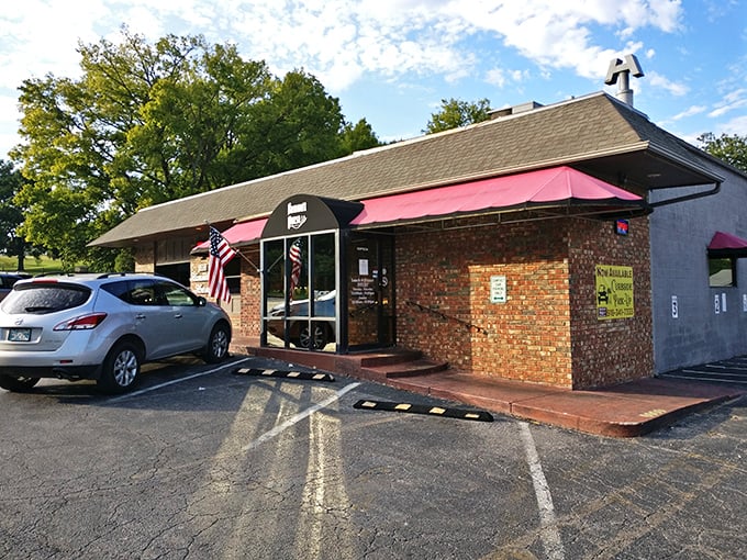 Welcome to pie paradise! Hammett House's charming exterior promises comfort food delights that'll make you feel like you've stumbled into grandma's secret recipe vault.