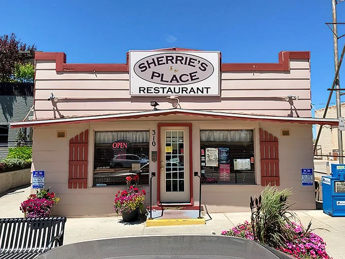 A slice of Americana, served with a side of nostalgia! Sherrie's Place beckons with its charming facade and promise of home-cooked goodness.