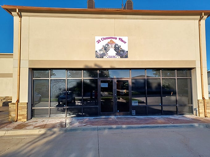 Welcome to cinnamon roll paradise! 21 Cinnamon Place's unassuming exterior hides a world of sweet, spicy delights waiting to be discovered.