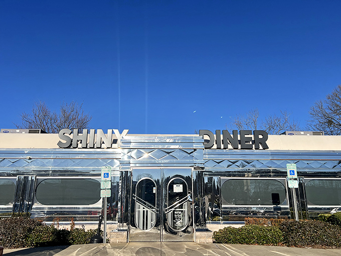 Chrome-plated time machine or diner? At The Shiny Diner, you'll swear you've stepped back to the '50s, minus the poodle skirts and McCarthyism. 