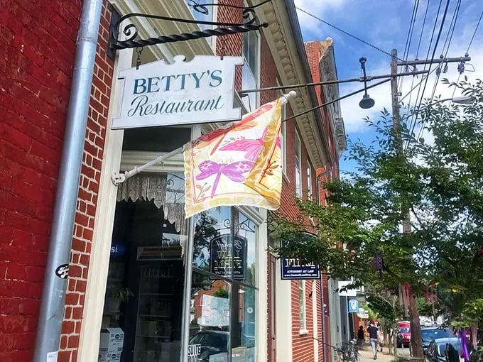 Welcome to Betty's, where the charm is as homemade as the gravy! This cozy brick facade promises comfort food that'll hug your soul.