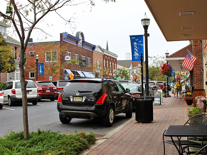 Second Street invites you to stroll through history with its tree-lined charm. Brick sidewalks and colorful storefronts create the perfect small-town postcard scene.