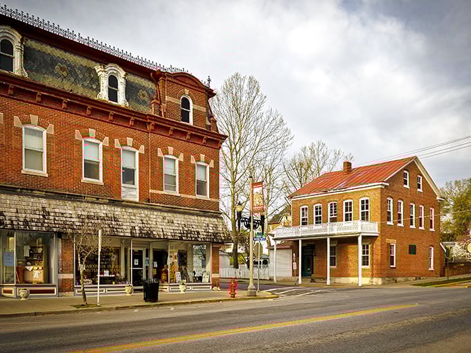 Step into a Norman Rockwell painting come to life! Hermann's historic downtown is where charm meets convenience, with a dash of German flair.