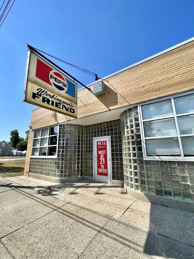 A humble facade that hides a burger paradise. This unassuming brick building is like Indiana's own culinary TARDIS - bigger on the inside!