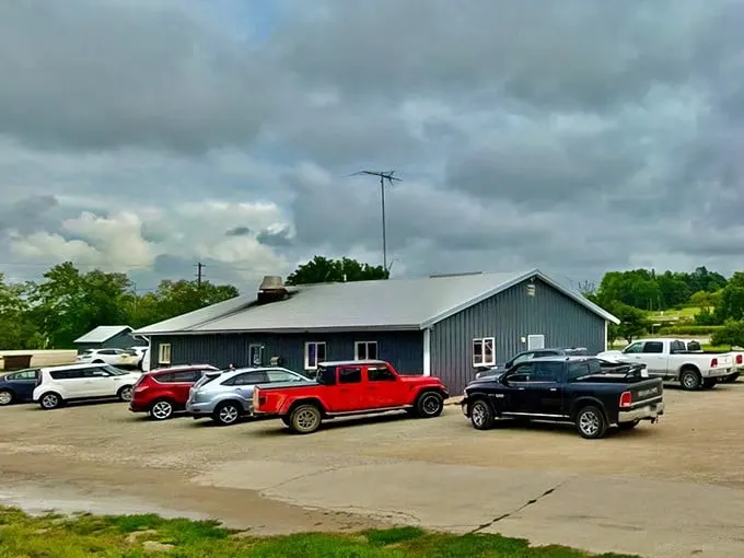 Welcome to burger paradise! Darrell's Place may look unassuming, but this humble exterior hides a world of flavor waiting to be discovered.