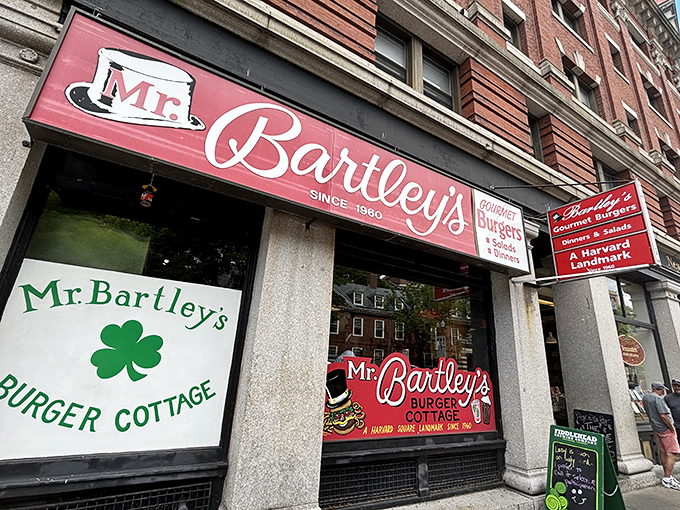 A Harvard landmark that's more than just book-smart. Mr. Bartley's serves up gourmet burgers that'll make your taste buds feel Ivy League.