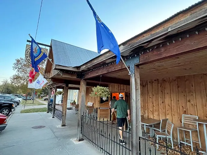 Welcome to beef paradise! The Hoof & Horn's rustic exterior promises a carnivorous adventure that'll make your taste buds do a happy dance.