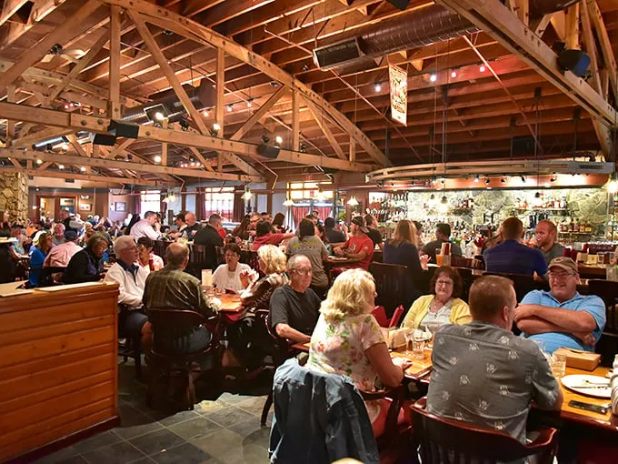 Happy diners, happier taste buds. The only thing louder than the laughter is the sound of forks scraping clean plates.