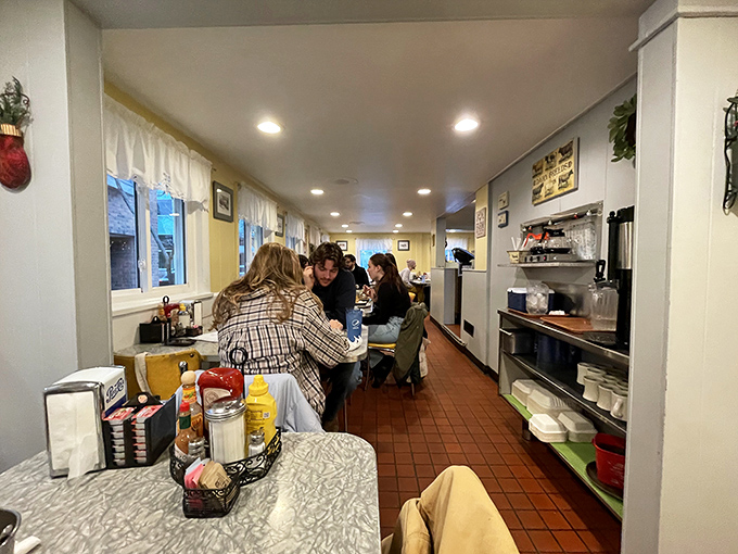 Where strangers become friends over shared love of pancakes. It's like a breakfast support group, but with better snacks.