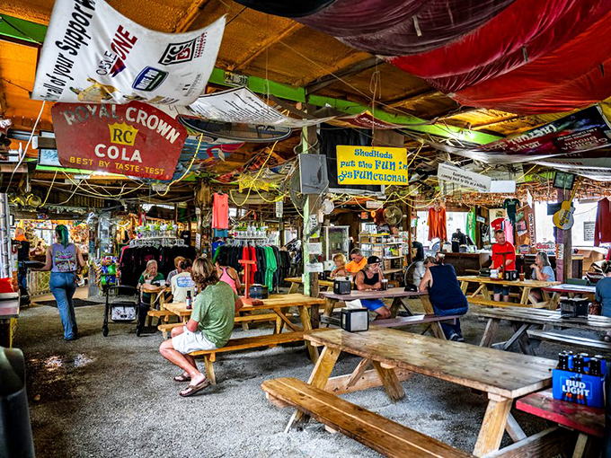 Where strangers become friends over smoky ribs and cold beers. This isn't just dining; it's a full-contact sport for your taste buds.