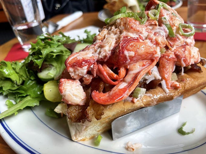 The BLT just got promoted to CEO – that's Crustacean Executive Officer. This sandwich means business!
