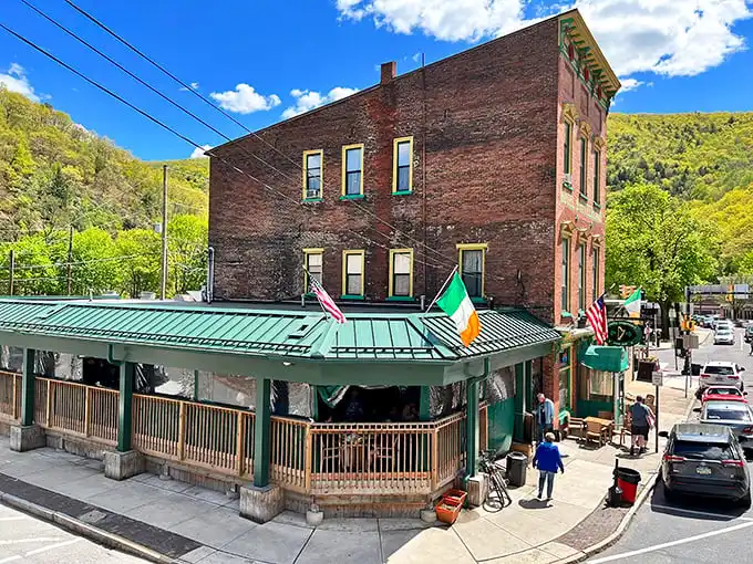 Molly Maguire's Irish Pub isn't just serving pints—it's dishing up history with a side of hospitality at this corner gathering spot.