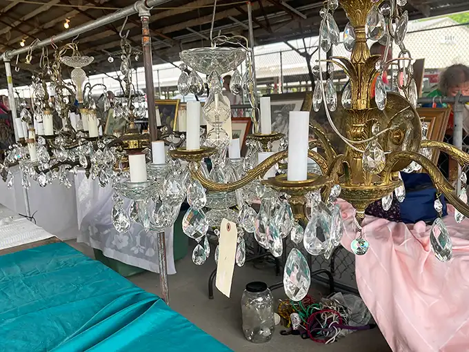 Chandelier chic or crystal chaos? These hanging beauties are ready to add some razzle-dazzle to your dining room – or secret underground lair.