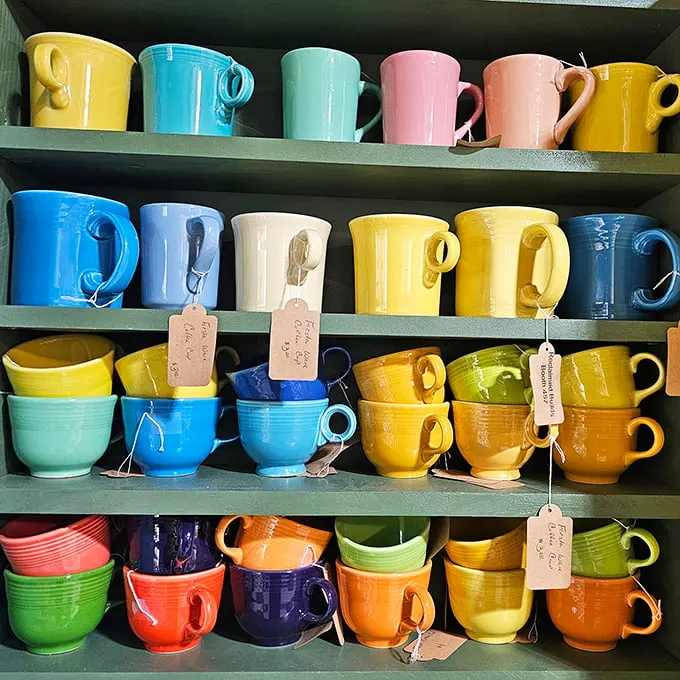 A rainbow you can drink from! These cheerful cups are guaranteed to make your morning coffee Instagram-worthy.