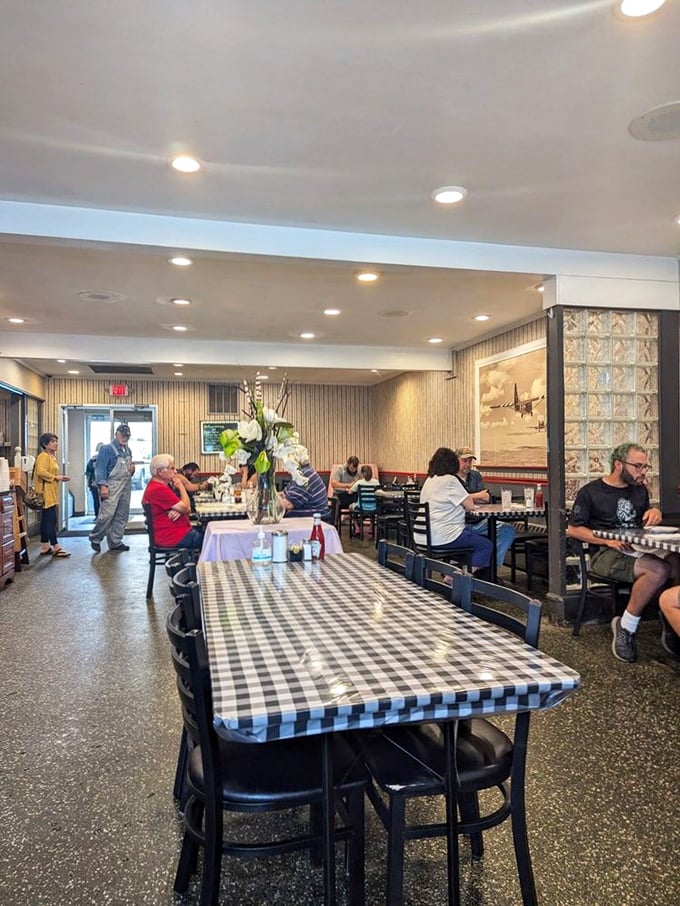A slice of Americana, served with a side of friendly chatter. This is where memories are made, one bite at a time.