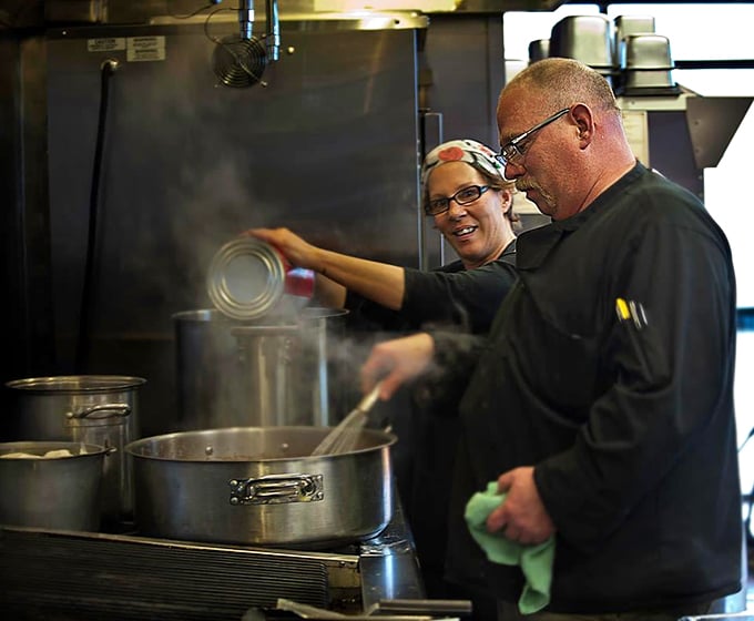 Behind the scenes magic! These pit masters are the unsung heroes, turning mere meat into mouthwatering masterpieces.