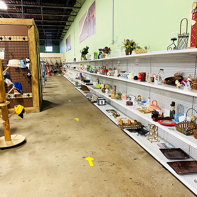 Home is where the heart is, and apparently, where the mounted deer heads are too. This decor section is a wild ride!