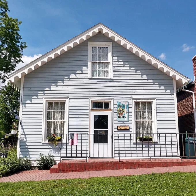 This isn't just a store, it's a time portal disguised as a charming cottage. Step inside for a taste of yesteryear (and maybe some penny candy).