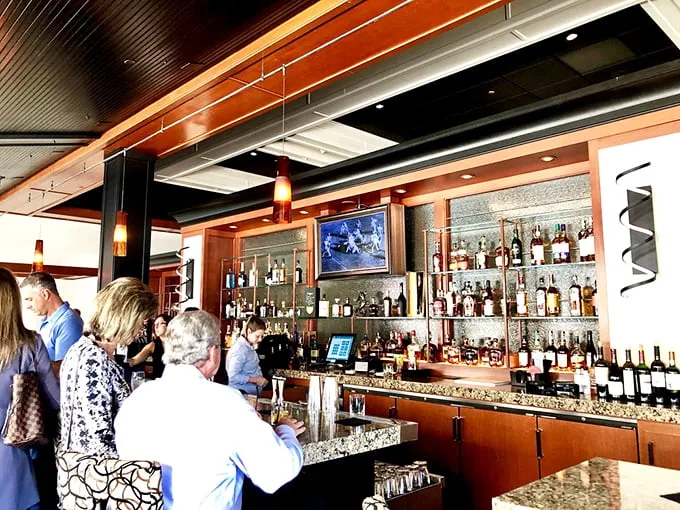 Behind the bar, where liquid magic happens. These mixologists could probably turn water into wine – or better yet, into a perfectly crafted martini.