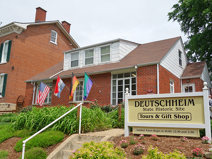 Deutschheim State Historic Site preserves German-American heritage behind its modest brick exterior – history without the velvet ropes and gift shop tchotchkes.
