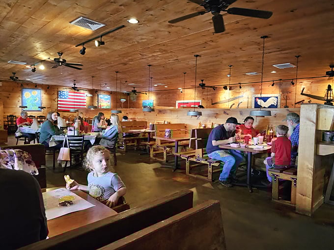 Where strangers become friends and calories don't count. This dining room is serving up more than just great food – it's dishing out memories!