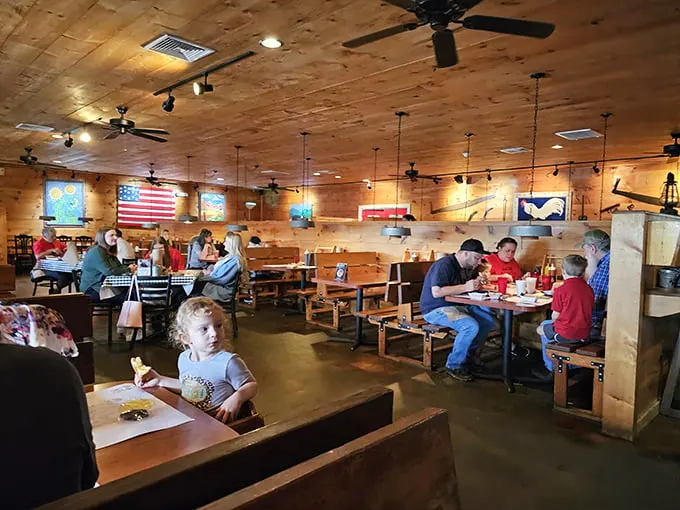 Where strangers become friends and calories don't count. This dining room is serving up more than just great food – it's dishing out memories!