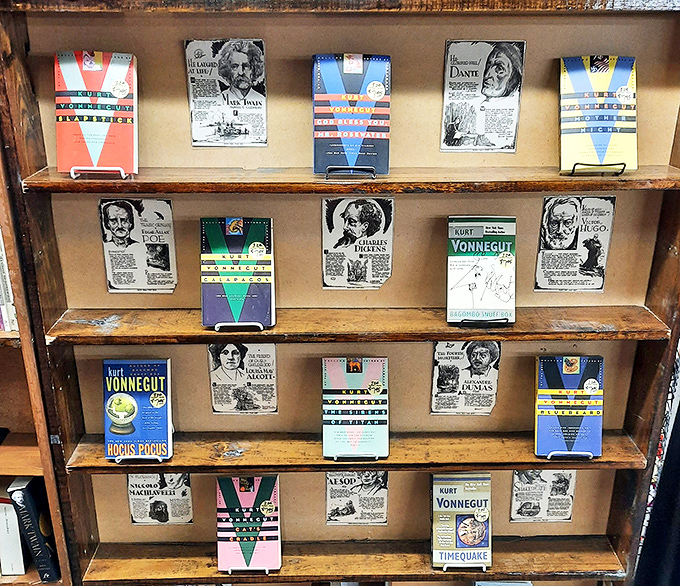 Vonnegut's world of wit and wisdom awaits. So it goes... right onto your reading list!