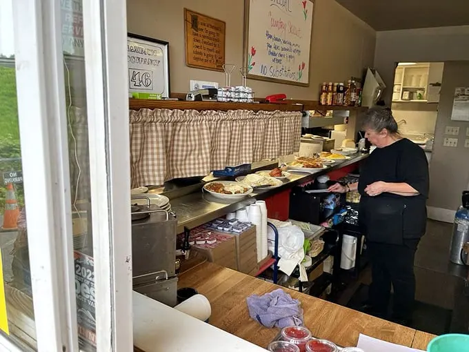 The unsung heroes of hunger satisfaction. Behind that counter, magic happens, turning simple ingredients into comfort food gold.