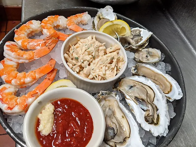 The seafood platter that launched a thousand ships – or at least a few food comas. It's a maritime feast fit for Poseidon himself.