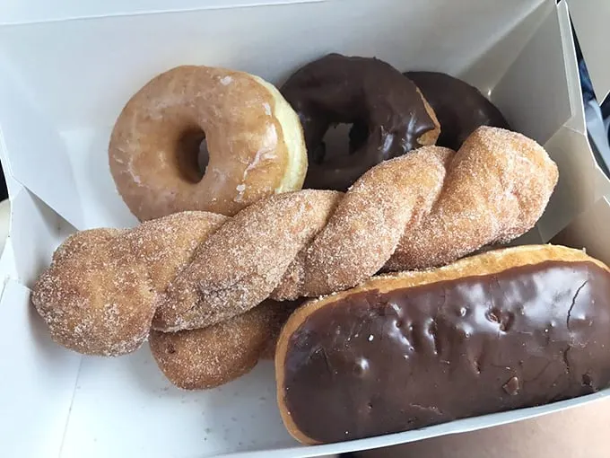 Half dozen, full flavor! This box is like a greatest hits album of donuts – every track's a chart-topper.