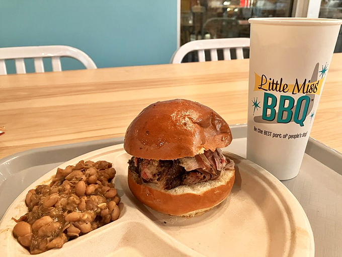 Hold onto your taste buds! This pulled pork sandwich is about to take you on a flavor rollercoaster you won't want to end.