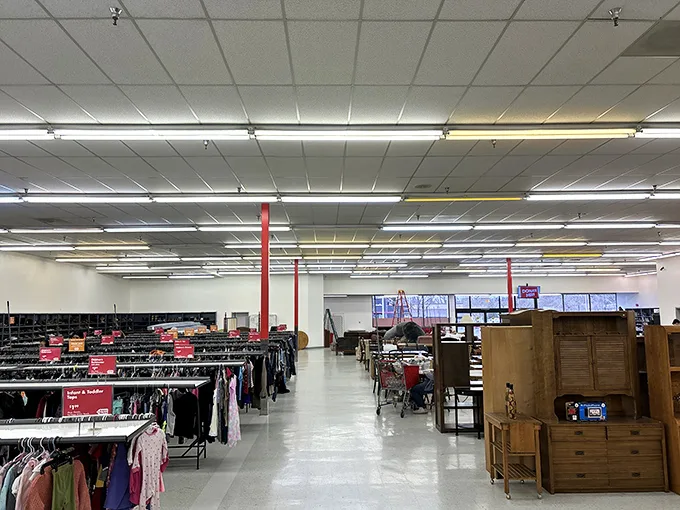 Endless aisles of possibility stretch before you. It's like Where's Waldo, but instead of Waldo, you're searching for that perfect find.