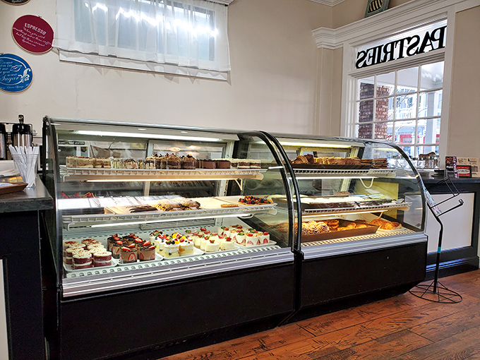 Where the magic happens: From beans to dreams, this counter transforms mere mortals into caffeinated superheroes.