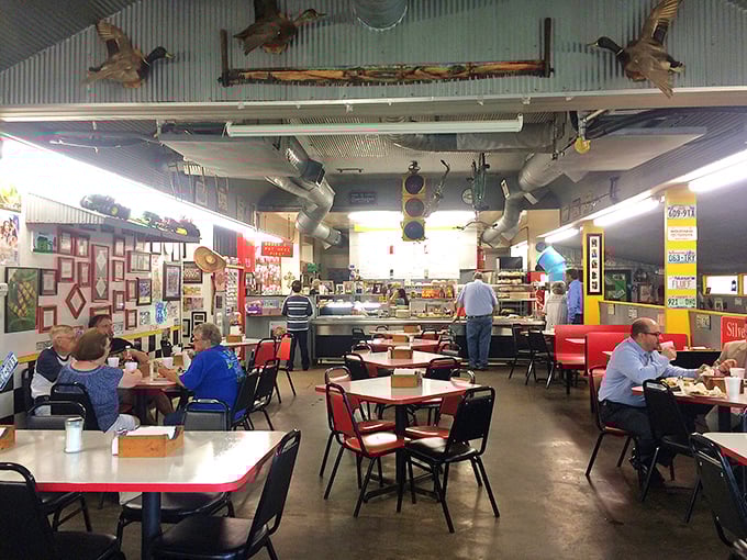 The morning congregation at Advada's—where strangers become neighbors over coffee refills and the gospel of good gravy is preached daily.