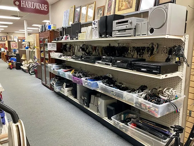 Welcome to the retirement home for gadgets! From Walkmen to floppy disks, it's a nostalgic journey through the evolution of "Why won't this thing turn on?"