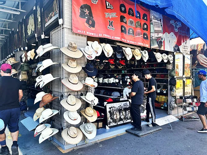 Hats off to this headwear haven! Whether you're channeling Indiana Jones or Pharrell, there's a lid for every noggin.