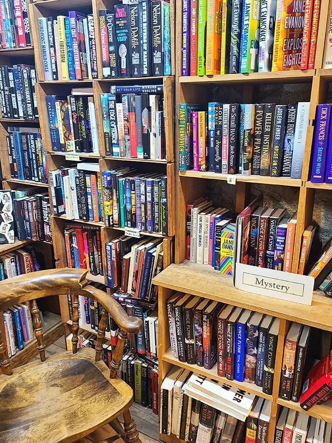 Elementary, my dear bookworm! This mystery section is so intriguing, even Sherlock Holmes would be stumped for hours.