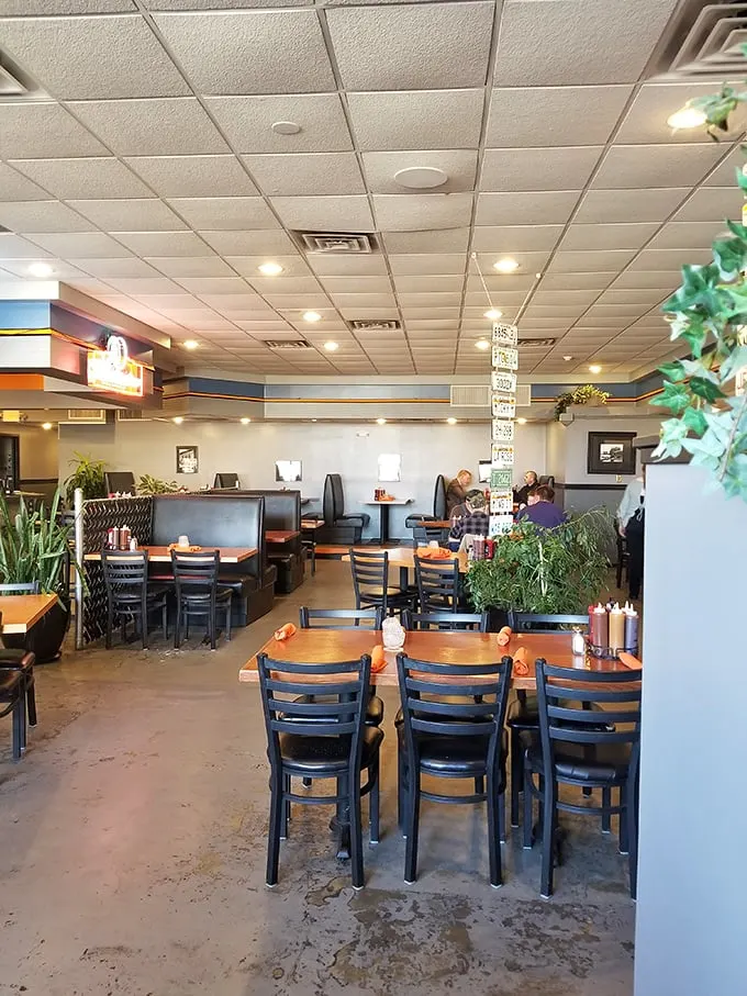 Where BBQ dreams come true! Parker's dining room is like your favorite uncle's backyard cookout, but with better air conditioning and no mosquitos.