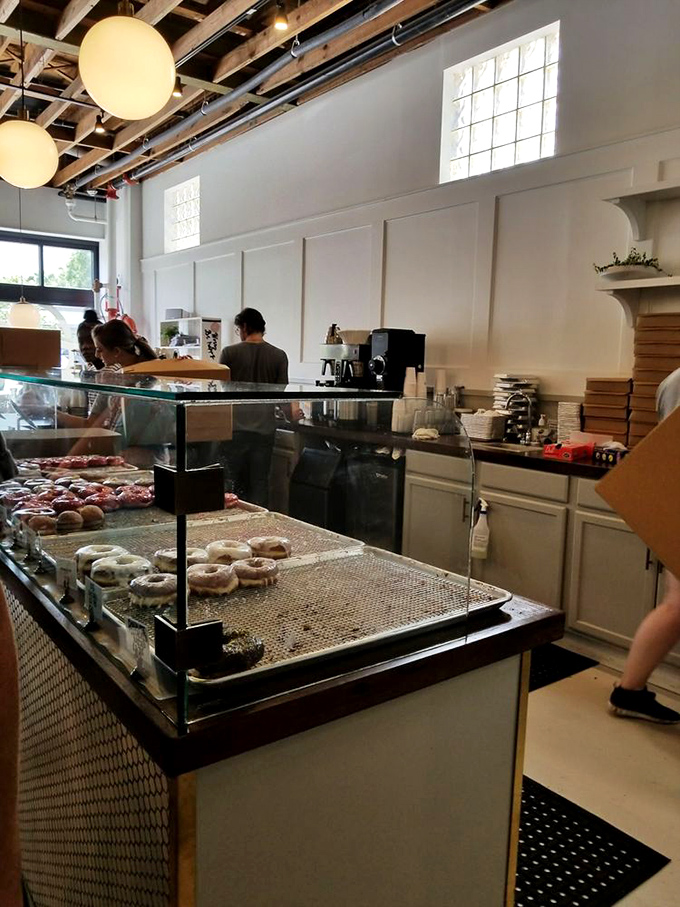 Where donut magic happens. This isn't just a counter—it's the stage where breakfast dreams come true.