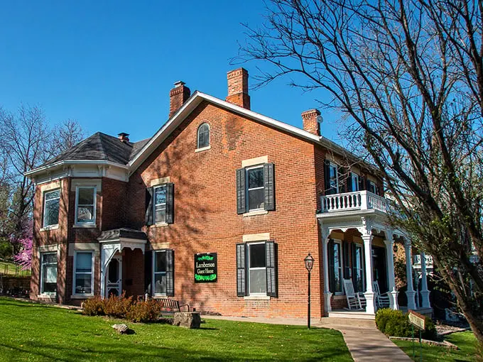 The Lamberson Guest House: Proof that time travel exists – just book a room and wake up in the 1800s (with the bonus of modern amenities).