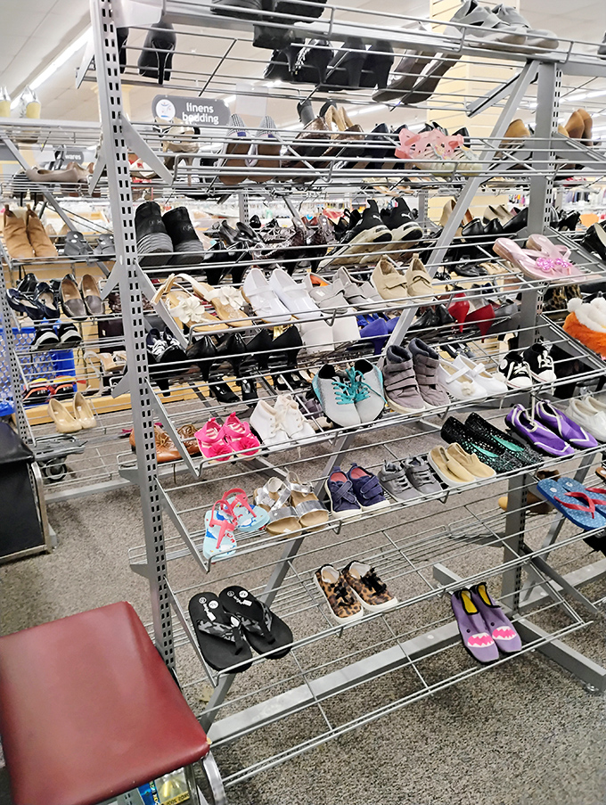 If the shoe fits, buy it in every color! This footwear bonanza has something for every sole.