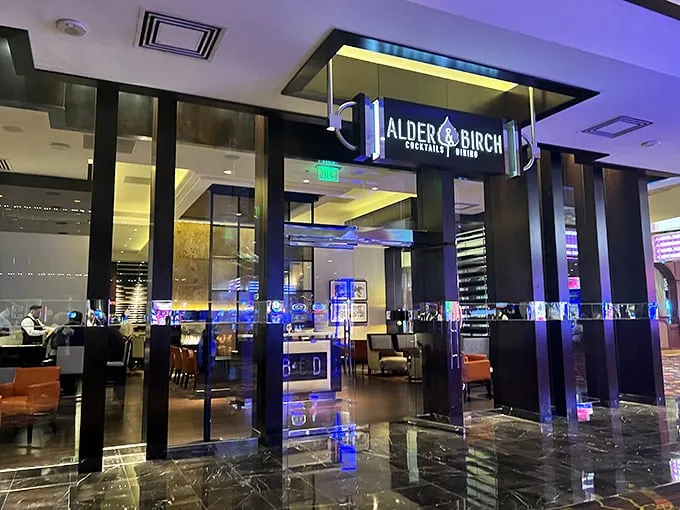 Alder & Birch: Vegas sophistication with a side of sizzle. It's the James Bond of steakhouses – smooth, stylish, and irresistible.