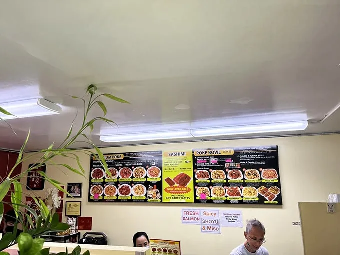 Behind the scenes of seafood magic! The staff at Ono Seafood are the unsung heroes of your poke paradise.