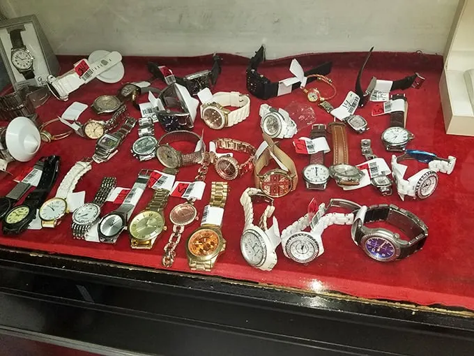 Tick-tock, bargain o'clock! This treasure trove of timepieces is where fashionably late meets fashionably great. Wind 'em up and watch 'em go!
