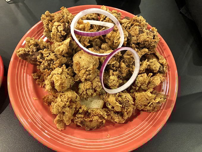Crispy, savory, and unapologetically delicious. These chicken livers are the unsung heroes of comfort food – give 'em a chance!